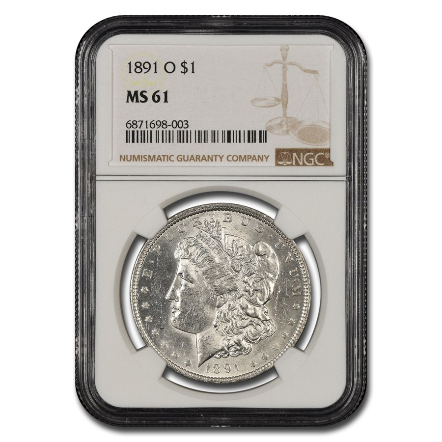 1891 O Morgan Silver Dollar Value - APMEX